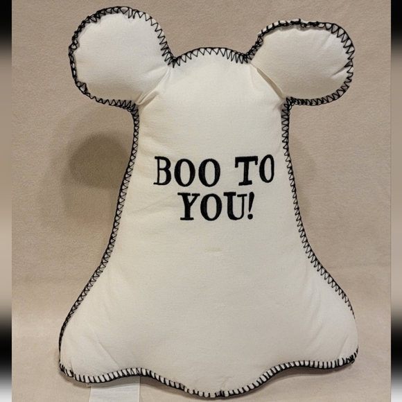 Disney | Toys | Rare Mickey Mouse Ghost Plush Boo To You Disney World ...